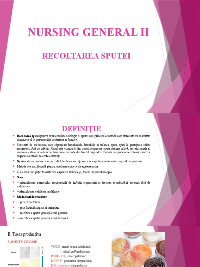 Recoltarea Sputei | PDF