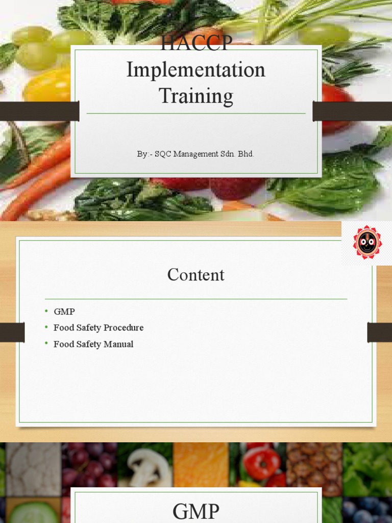 HACCP Implementation | PDF | Audit | Food Safety