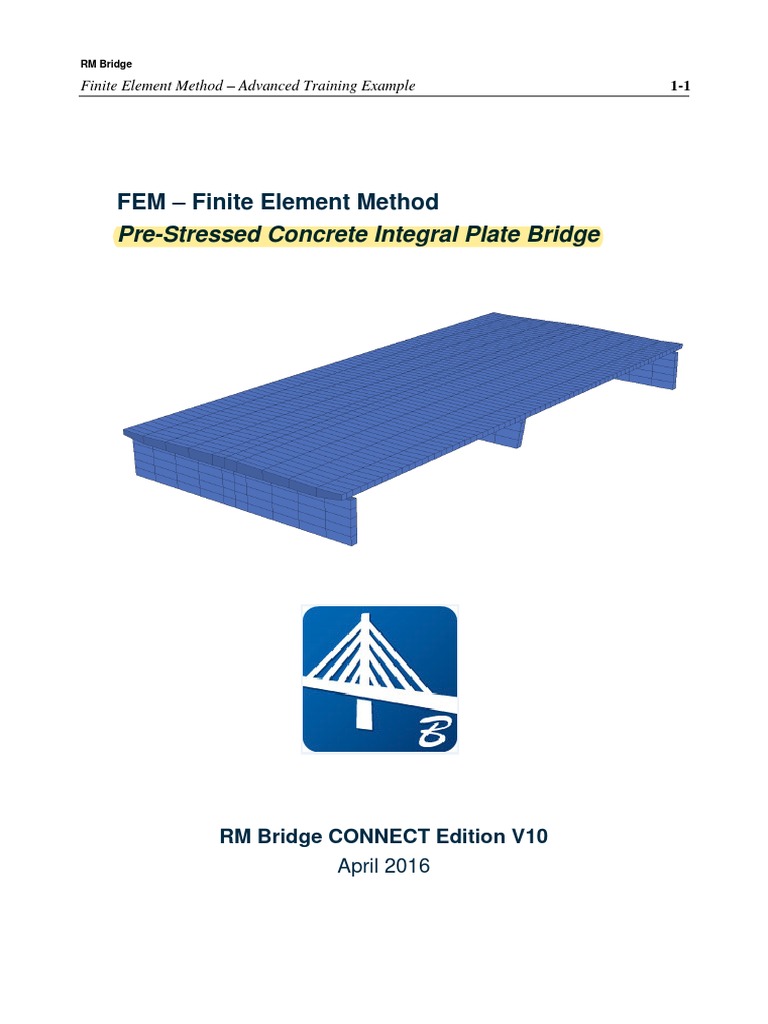 FEM Training for Bridge Design | PDF | Finite Element Method ...