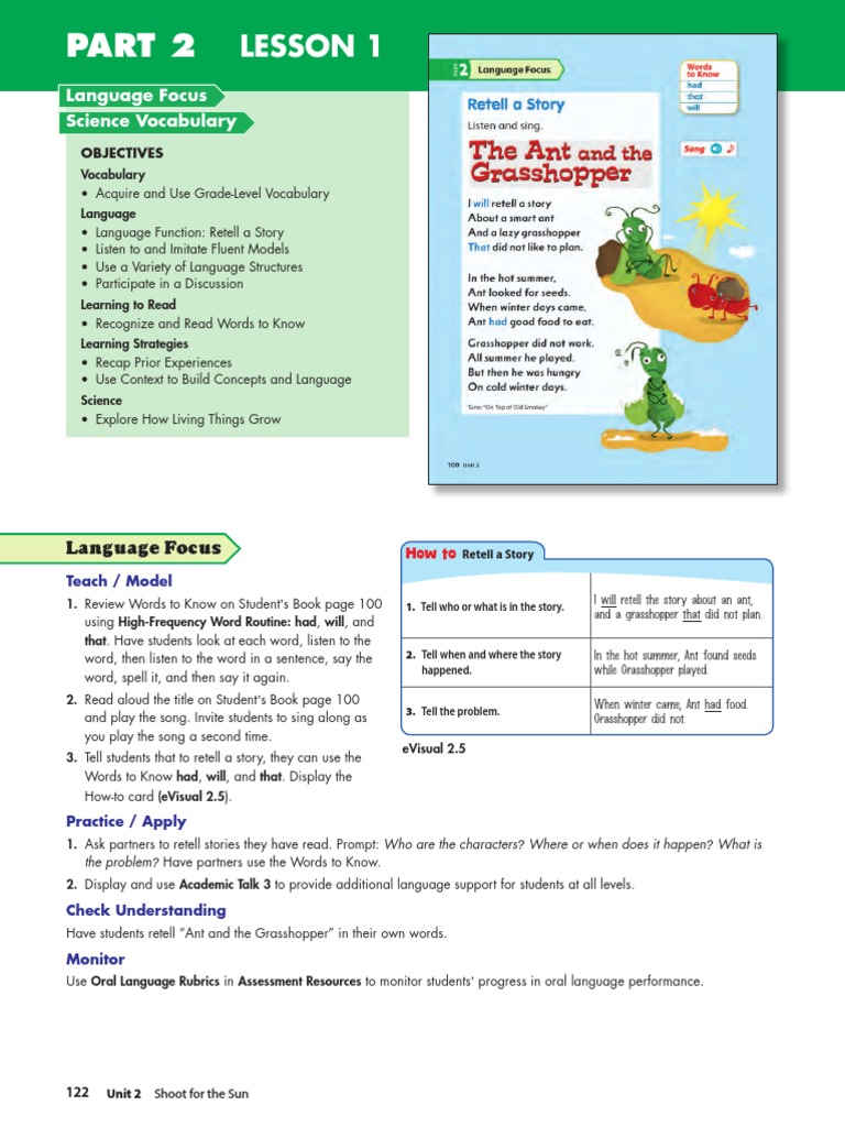 1A Unit2 Part2 | PDF | Reading Comprehension | Vocabulary