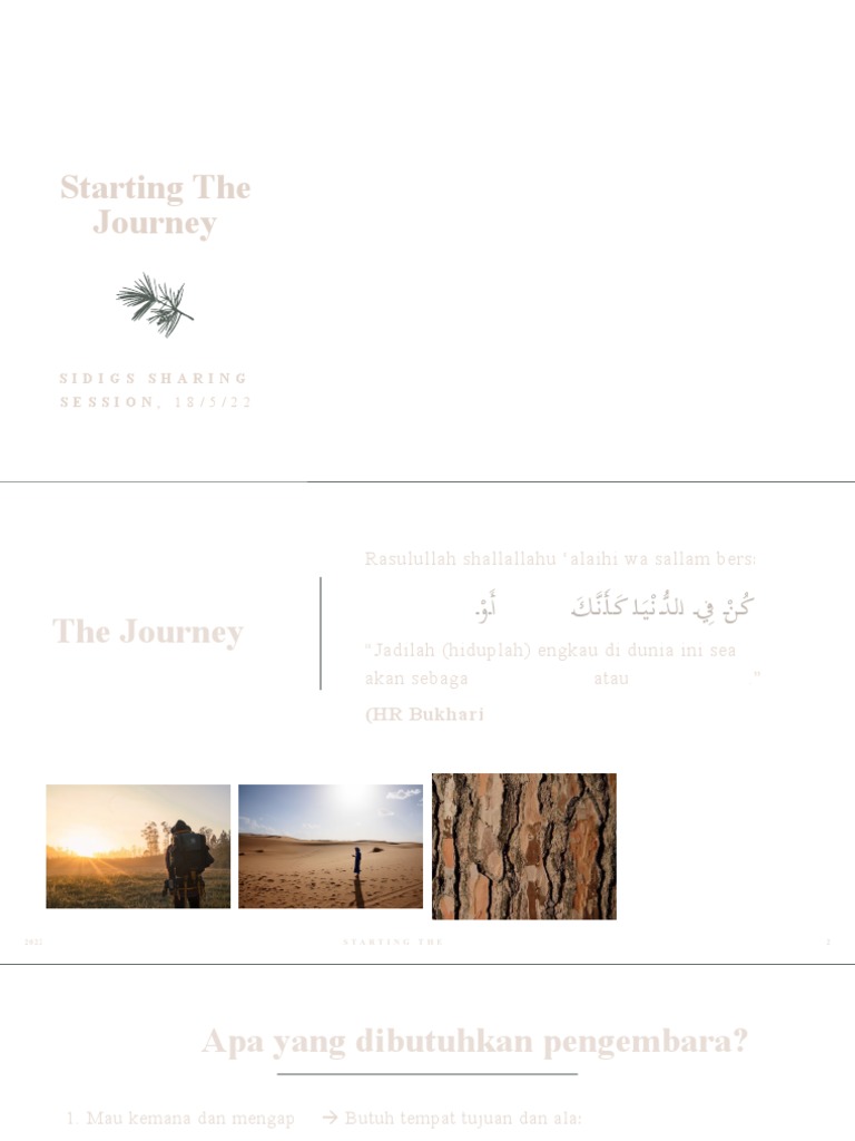 Starting The Journey Pdf