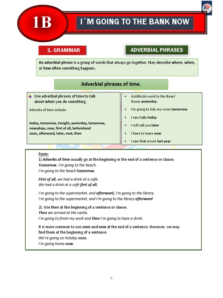 Lesson 2 | PDF | Adverb | Sentence (Linguistics)