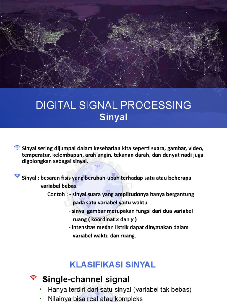 Sinyal Dan Operasi Dasar Sinyal | PDF