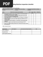 Plate Compactor Inspection Checklist | PDF | Technology & Engineering