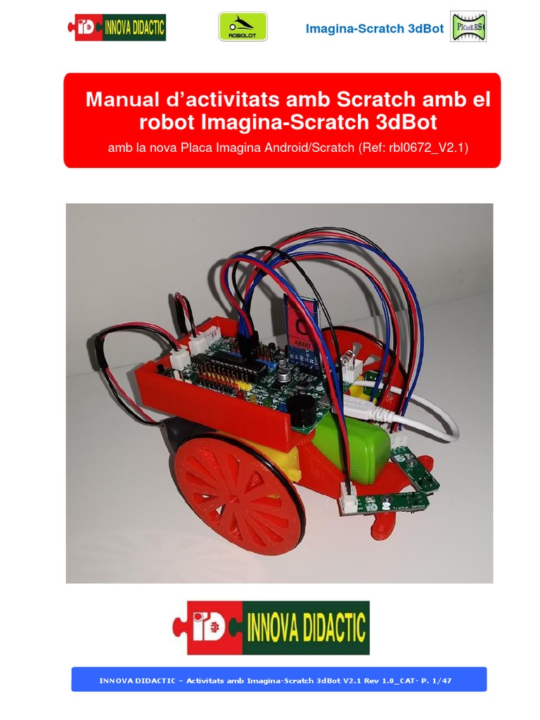 Manual Imagina-Scratch 3dbot v2.1 Rev1.0 Cat | PDF