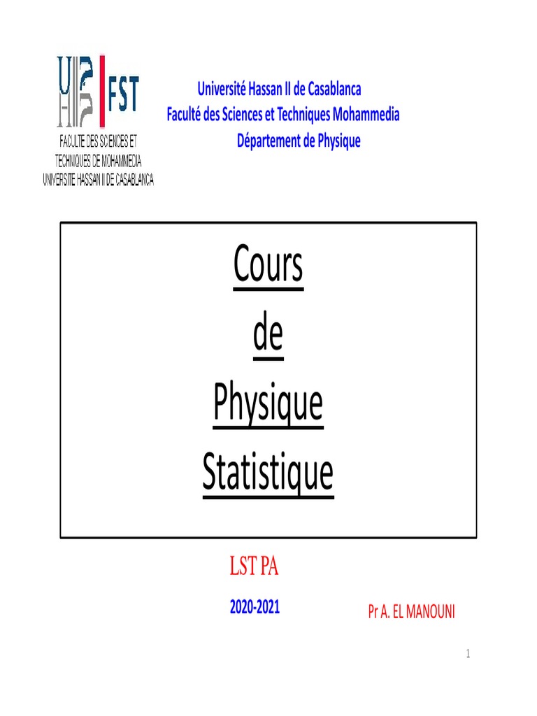 Chapitre 5 Distributions Statistiques | PDF