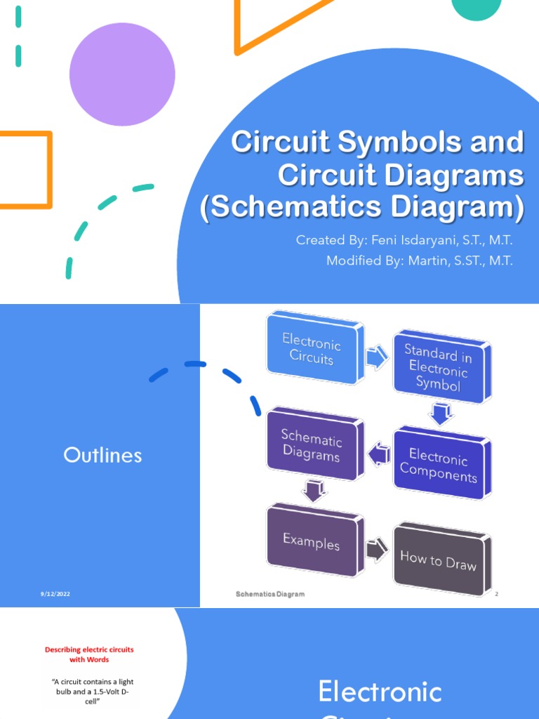 Circuit Symbols and Circuit Diagrams (Schematics Diagram) | PDF ...