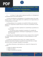 Filières Énergétiques et Physiologie de l'Effort | PDF | Sciences et mathématiques