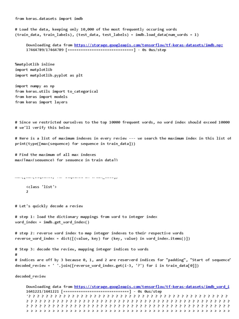 Imdb Colaboratory Pdf Algorithms Applied Mathematics