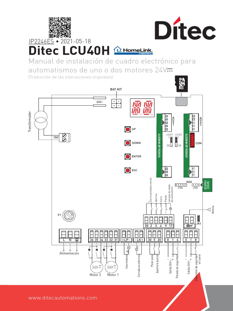 Lcu40h Ip2246es | PDF | Cableado eléctrico | Distribución de energía ...