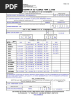 Formato 14 - 100 IVSS | PDF