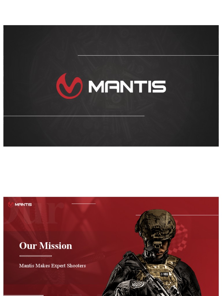 Mantis MIL Overview 6.0 | PDF | Marksman | Computing