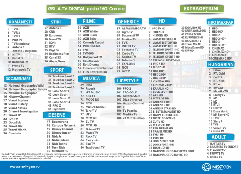 Grila Digital | Download Free PDF | Television Network | Entertainment