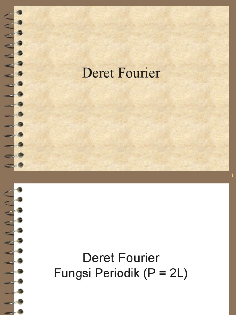 Contoh dan Rumus Deret Fourier | PDF | Metode & Bahan Ajar | Sains ...