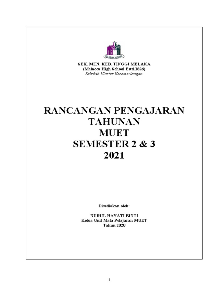 Muet S2 - 3 Sow 2021 | PDF | Essays | Experience