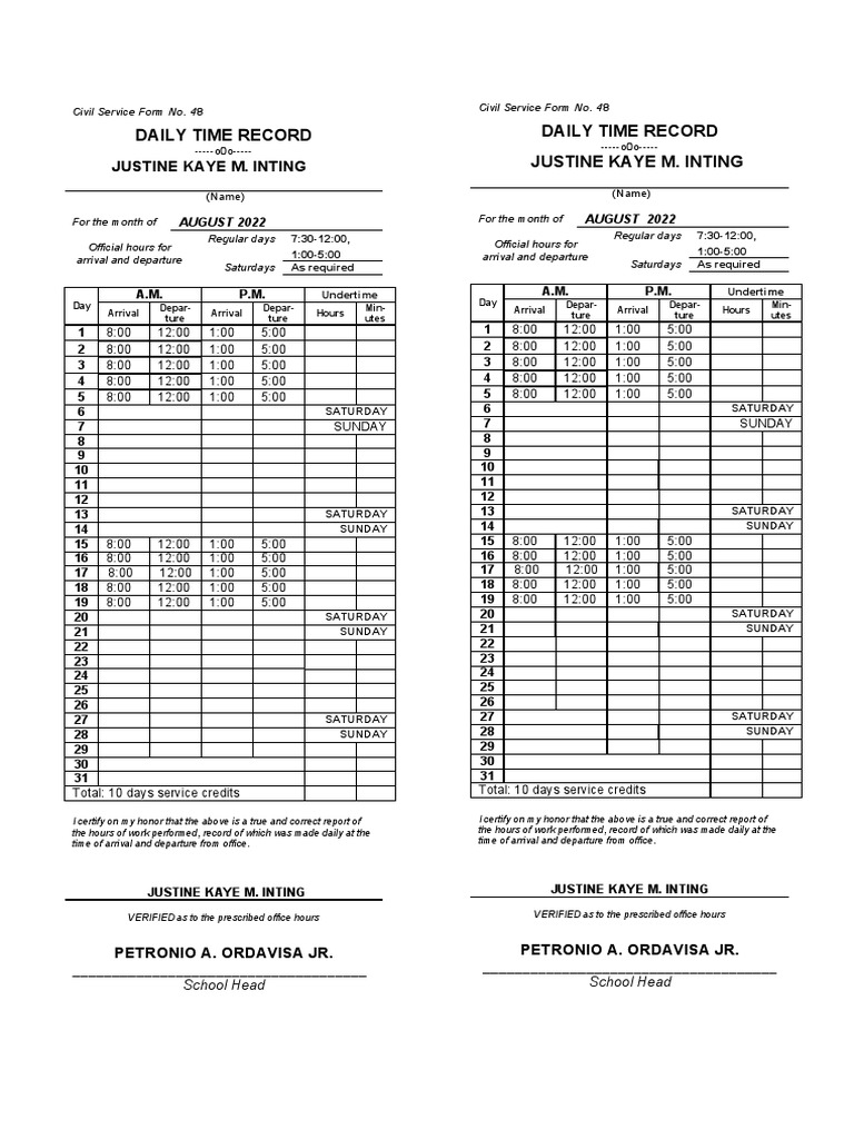 AUGUST 2022 DTR-madel | Download Free PDF | Law Clerk | Justice