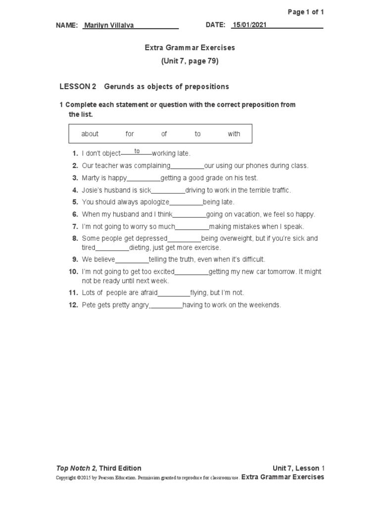 Unit_07_Extra_Grammar_Exercises 2 | PDF