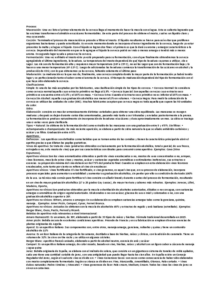 MP | PDF | Cerveza | Vino MP | PDF | Cerveza | Vino