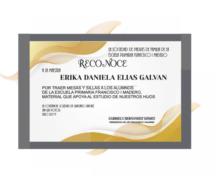 Reconocimiento Apf | PDF