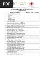 Foley Catheter Insertion Checklist | PDF | Catheter