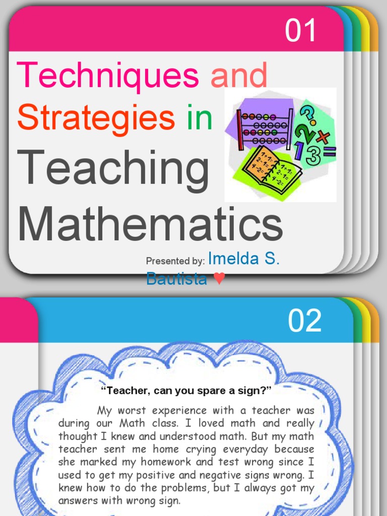 Teaching Mathematics | PDF | Learning | Hypothesis