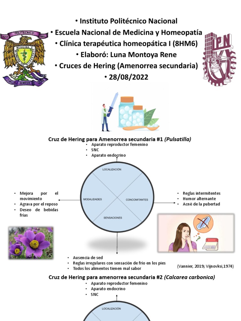 Cruz de Hering Amenorrea RLM | PDF