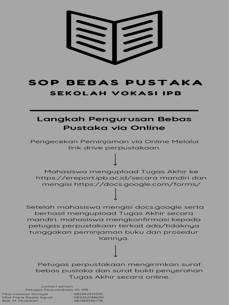 SOP Bebas Pustaka | PDF