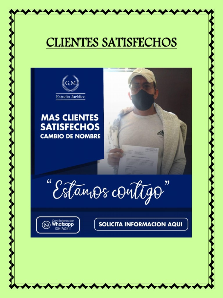 Clientes Satisfechos | PDF