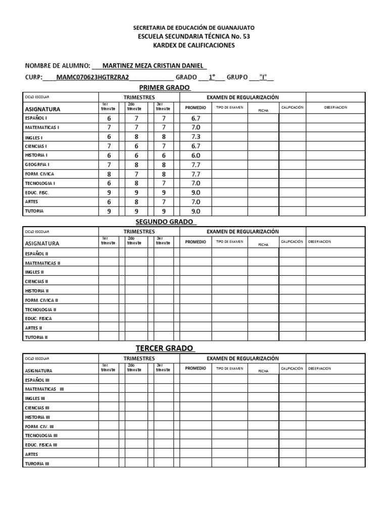 Kardex 22-23 | PDF