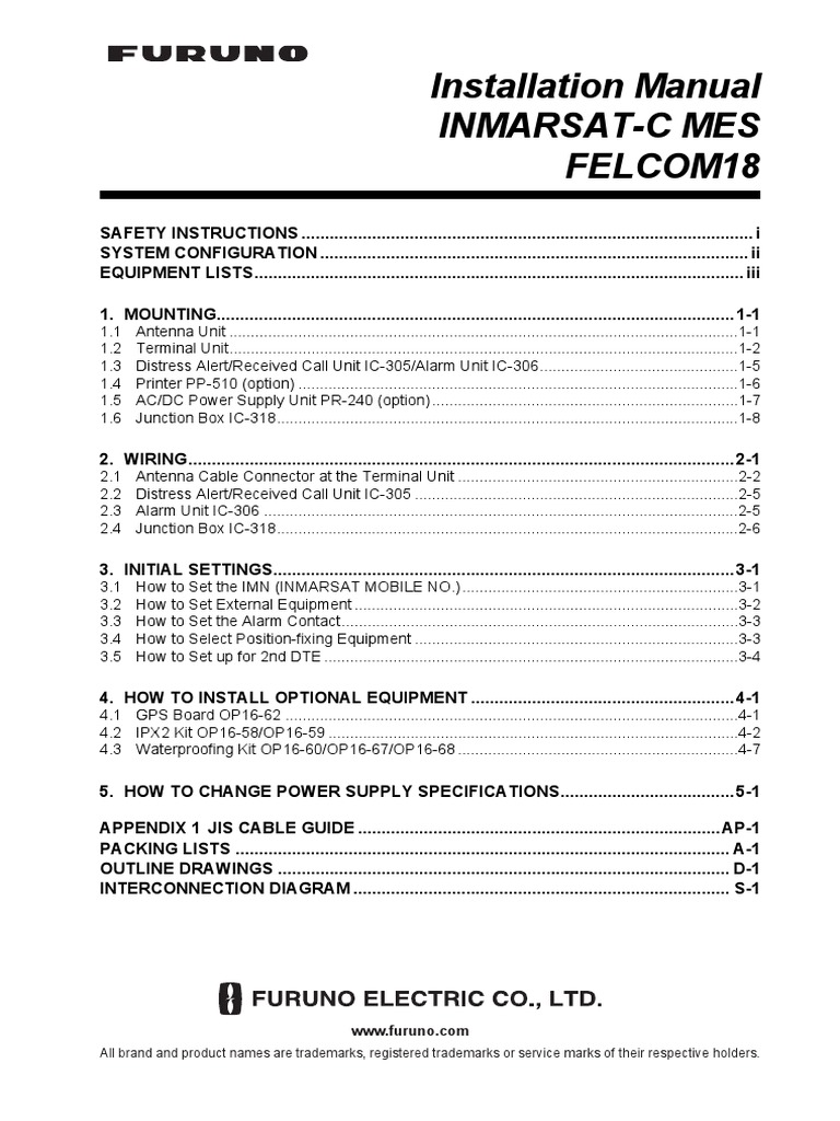FELCOM 18 Installation Manual | PDF | Electrical Wiring | Electrical ...