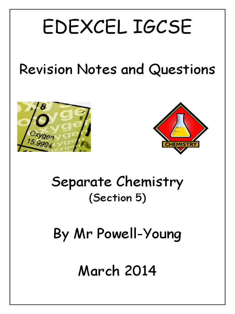 IGCSE Chemistry Section 5 Separate | PDF | Hydrocarbons | Iron