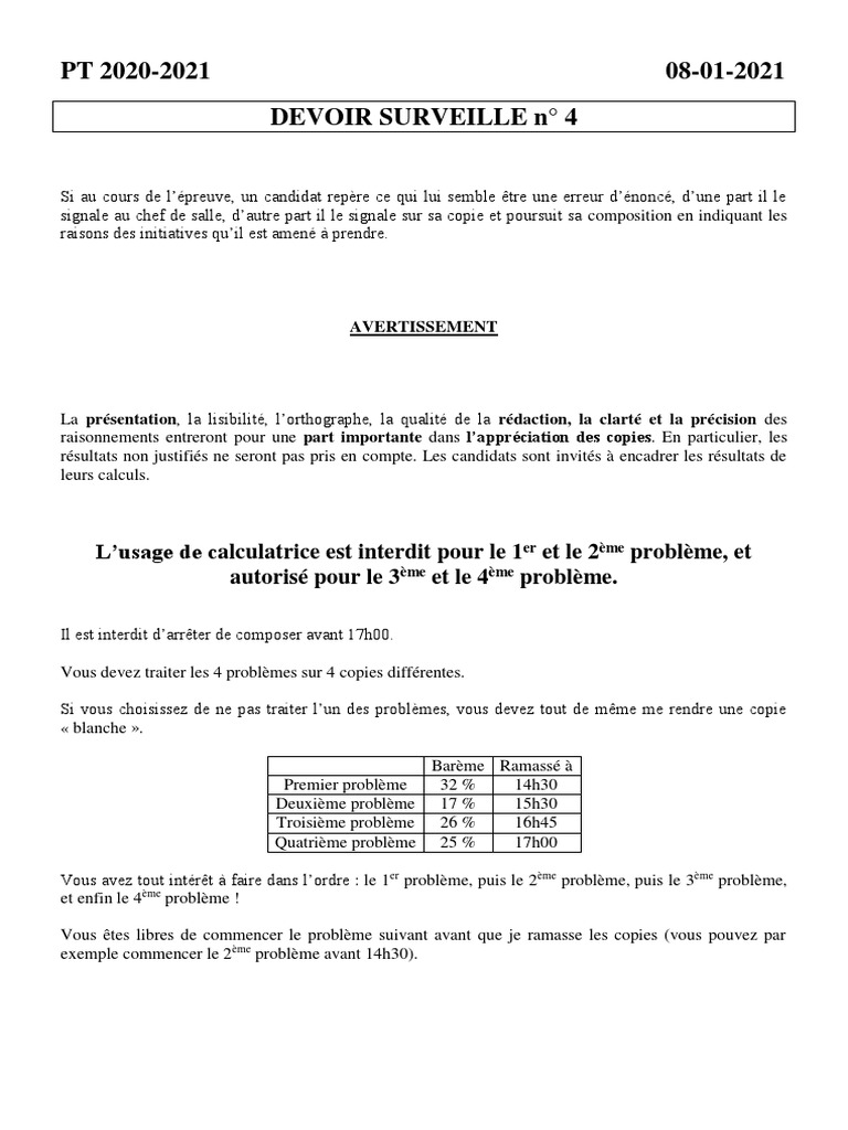 Prob 5 | PDF | Équilibre chimique | Puissance (physique)