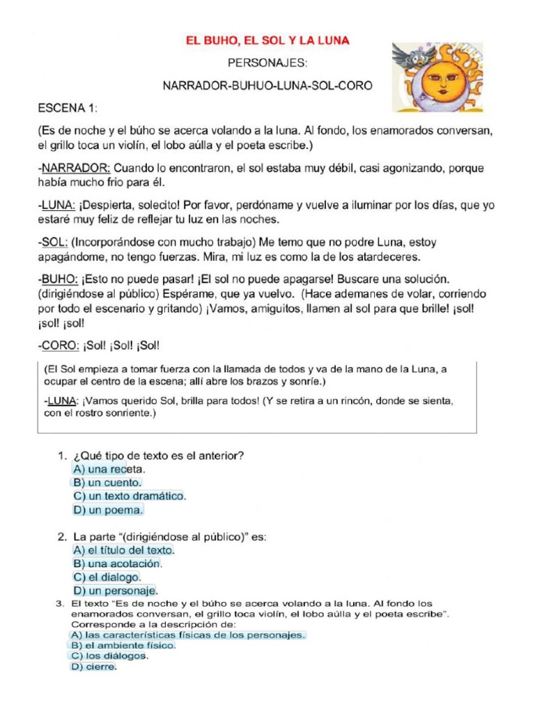 Texto Dramatico | PDF