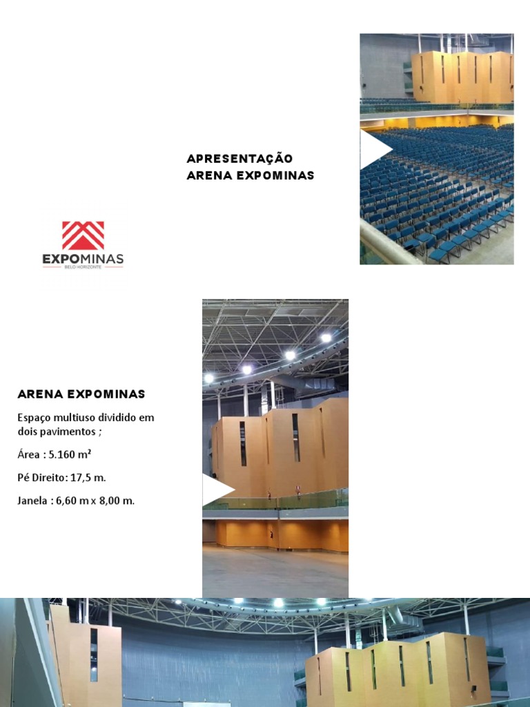 ARENA EXPOMINAS - Apresentação | PDF