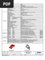 Drager Flame 3000 Instrument Specification | PDF | Relay | Building Engineering
