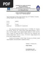 Surat Keterangan Hasil Ujian SD | PDF