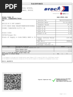 DTDC Receipt | PDF | Trade
