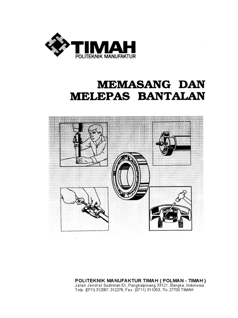 Memasang Dan Melepas Bantalan | PDF
