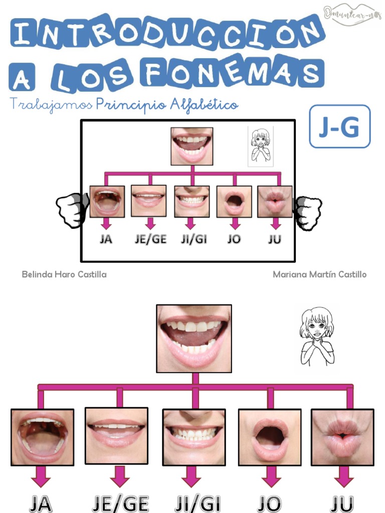 Introduccion Fonema J m0nf0rt | PDF