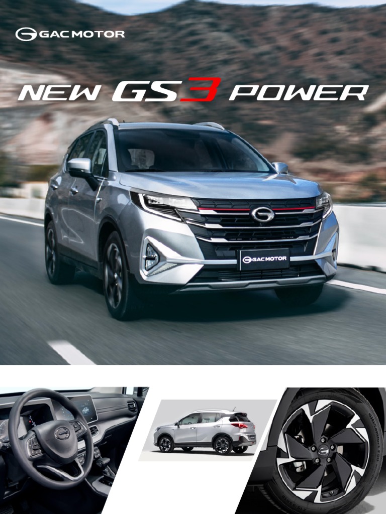 Ficha Tecnica Gac gs3 Power 2 1 | PDF | Airbag | Industria automotriz