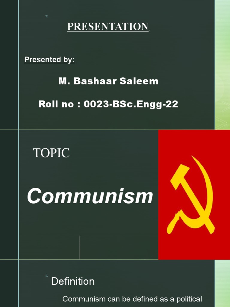 Communism Presentation Comp | PDF