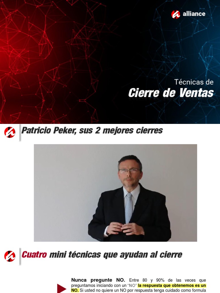 Taller de Cierre de Ventas Técnicas de Cierre | PDF | Cliente | Color