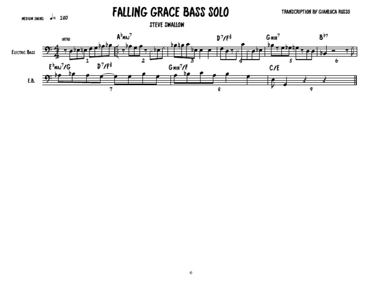 Falling Grace Solo | PDF