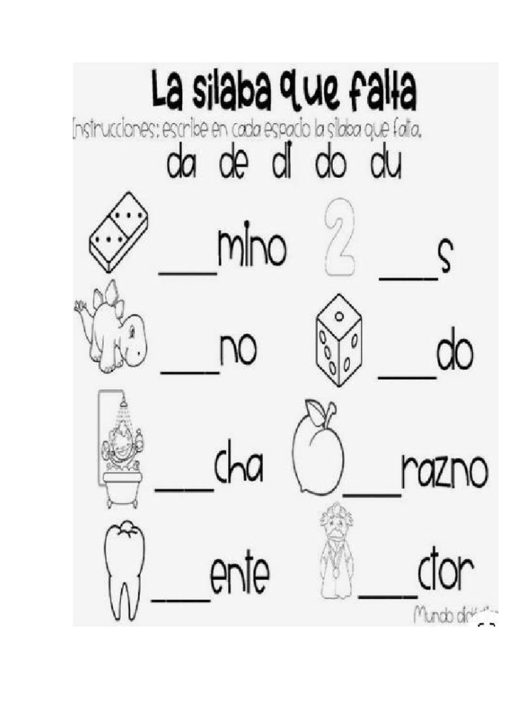 Actividad Letra D | PDF