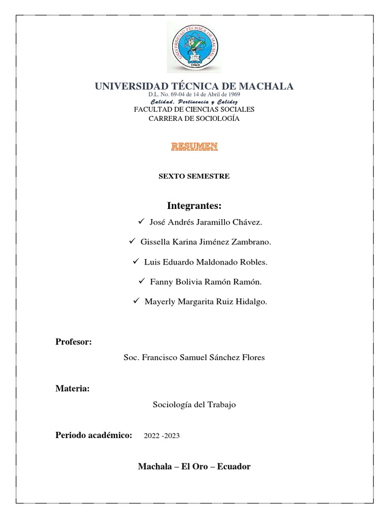 Resumen ANÁLISIS DE MARGLIN | PDF | Capitalismo | Division de trabajo
