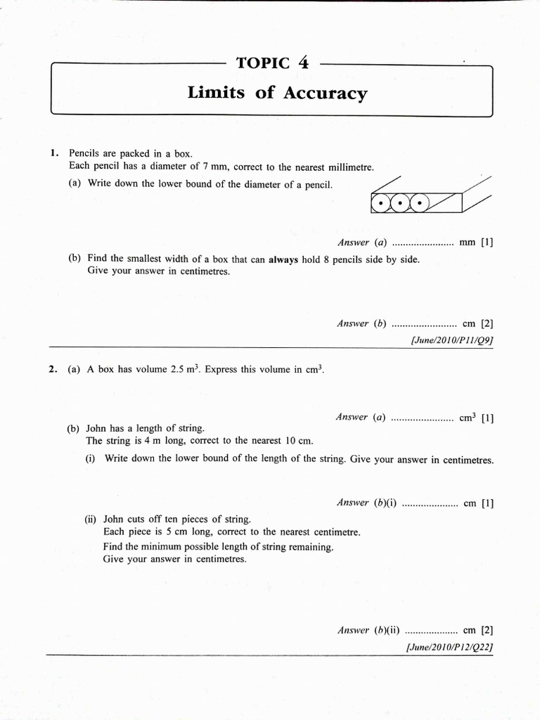 Limits of Accuracy | PDF