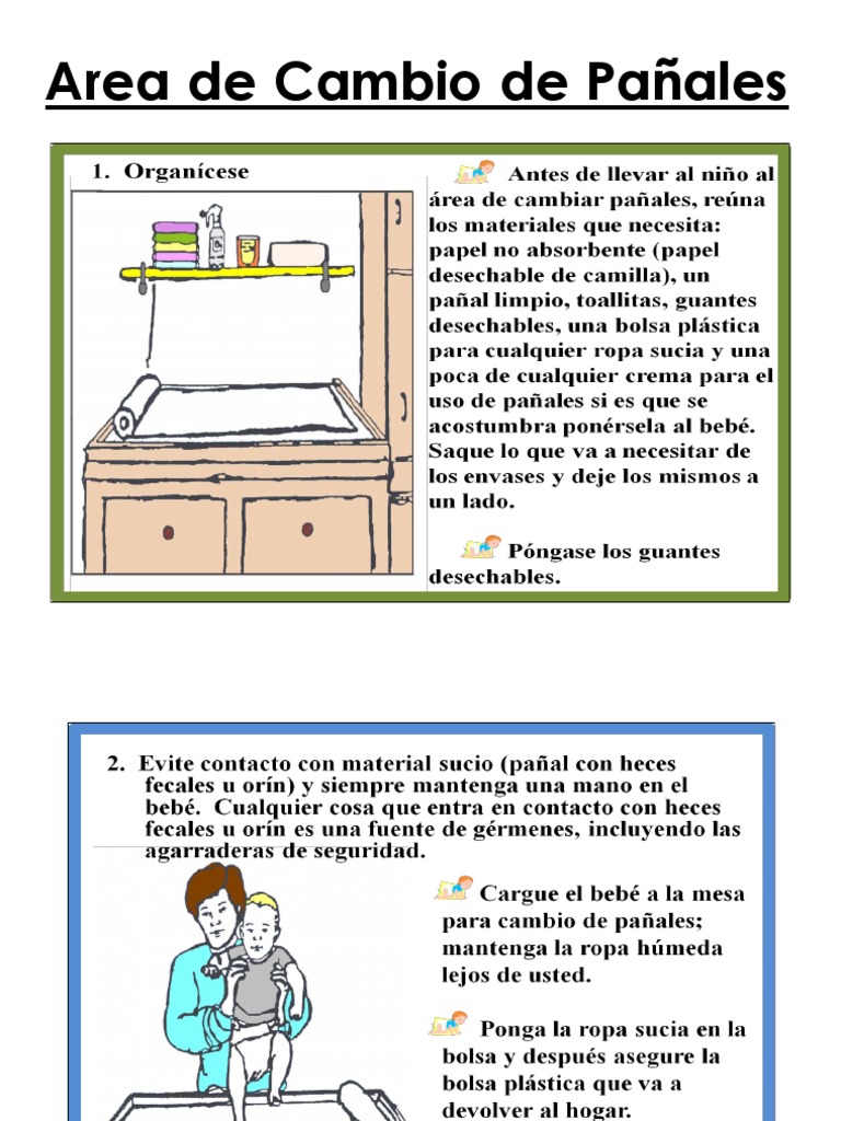 Guía de Cambio de Pañales Segura | PDF