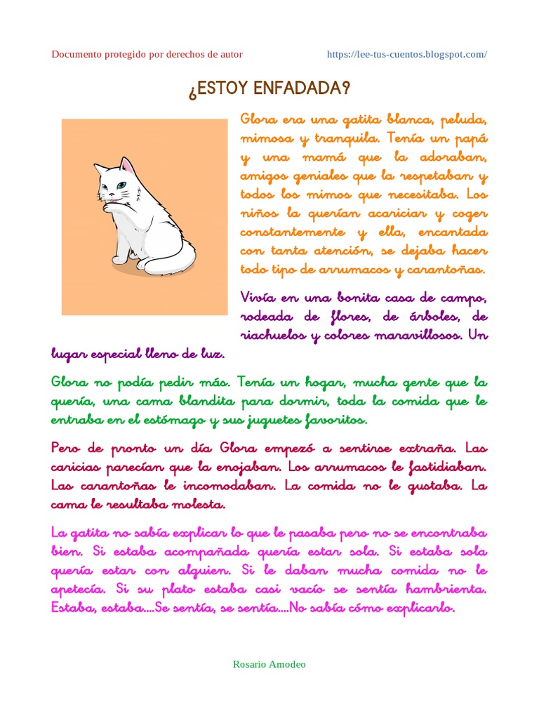El Enfado y La Técnica de La Tortuga - Lectura Comprensiva y ...
