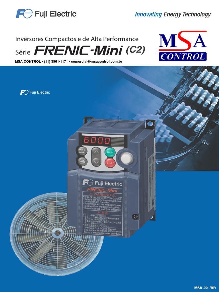 Frenic Mini c2 Msa | PDF | Motores
