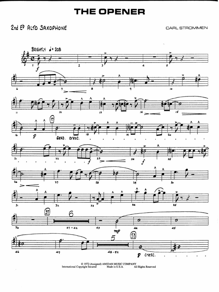 LET'S DANCE (Goodman Theme) - ALTO 1 - Benny Goodman-1 | PDF LET'S DANCE (Goodman Theme) - ALTO 1 - Benny Goodman-1 | PDF